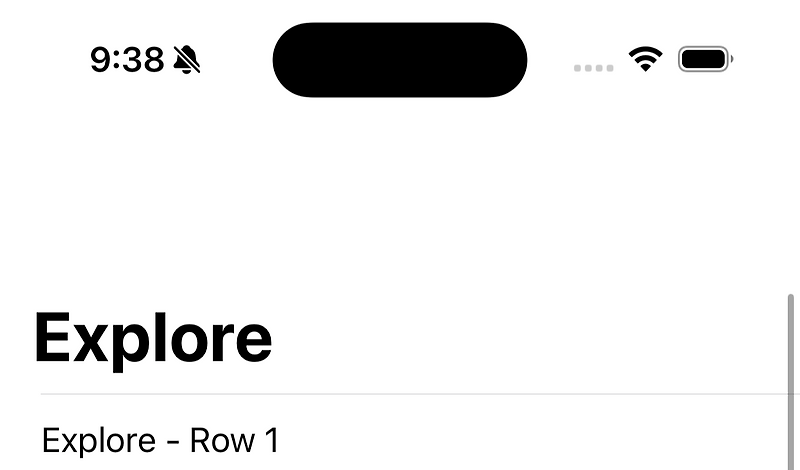 64일차 TIL _ LargeTitle / 페이지 뷰 컨트롤러로 화면 구성