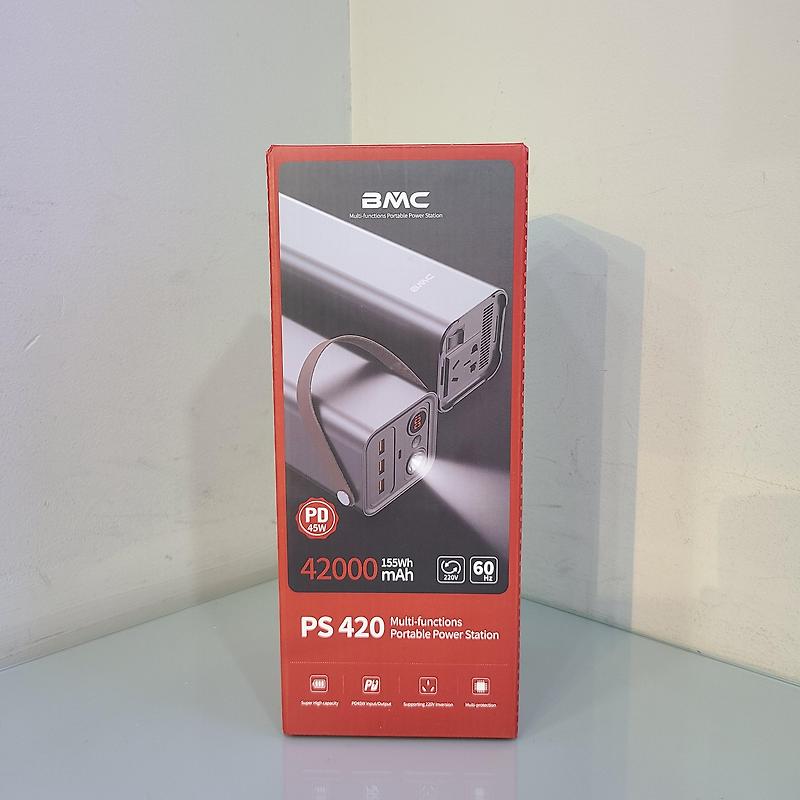 bmc ps420 대용량 배터리 차량용 캠핑 차박 미니멀 백팩킹 220v C타입