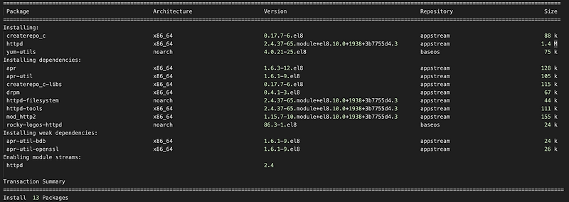 EOS 된 centos 5.11 의 local repository 구축