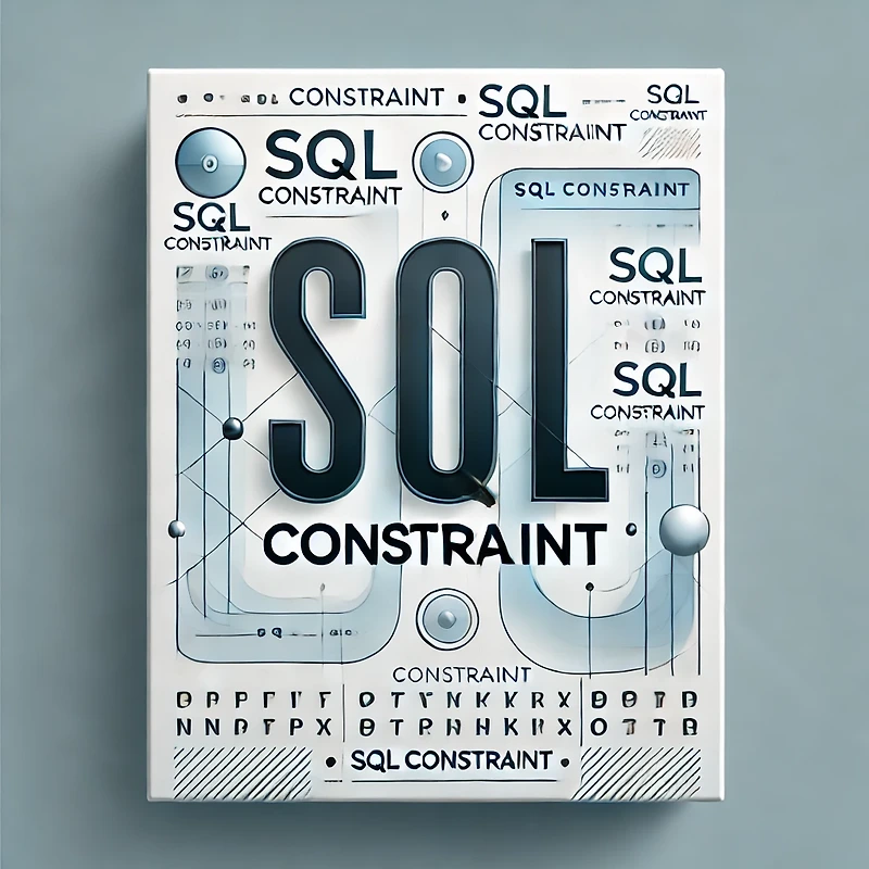 [SQL] Constraint, 제약조건