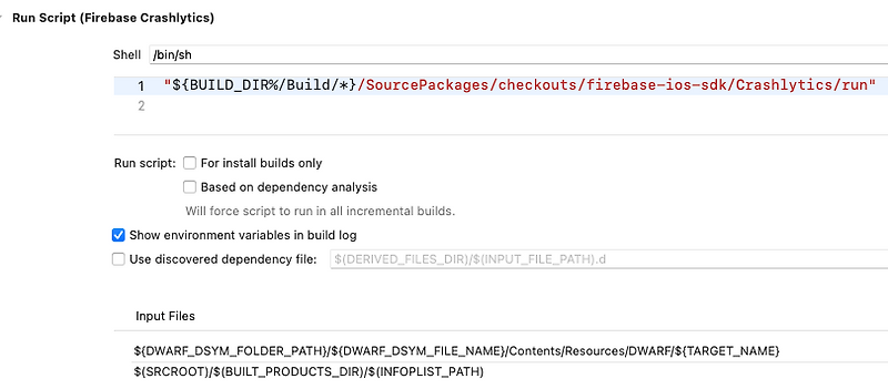 Tuist에서 Firebase Crashlytics 설정하기 :: iOYES