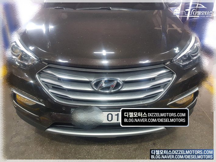 싼타페DM/4종 클리닝 셋트 작업 방문-인젝터 클리닝,흡기 클리닝,밸브 클리닝,DPF 탈거 클리닝,BBN 카본 수소 클리닝