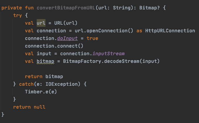 [Android/Kotlin] Convert URL to Bitmap