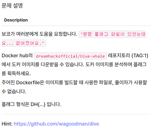 [Dreamhack] Dream Beginners - blue-whale (Write up) — YONG