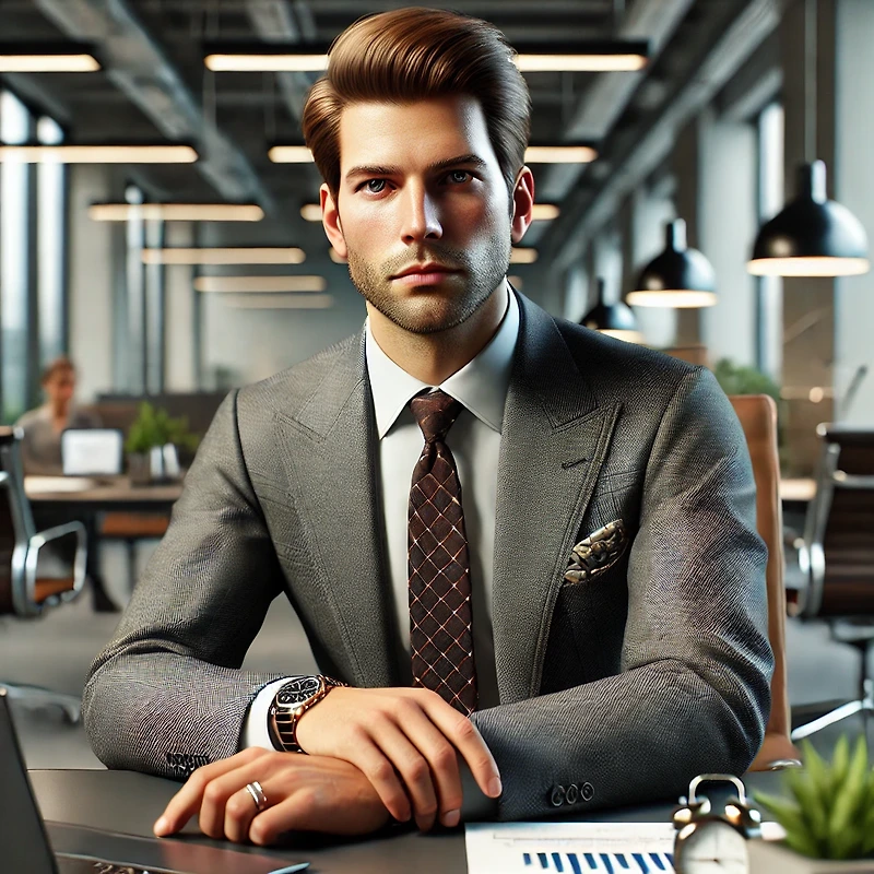 직장에서 주목받는 남성 오피스룩 가이드