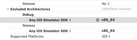 오래된 프로젝트 m1 빌드 오류