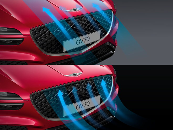 Active air flap (Active grill shutter) 액티브 에어플랩 :: For the new world