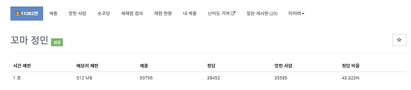 [ BOJ ] 11382 : 꼬마 정민 ( BRONZE 5 ) / C, C++, Python, Java — 공작소