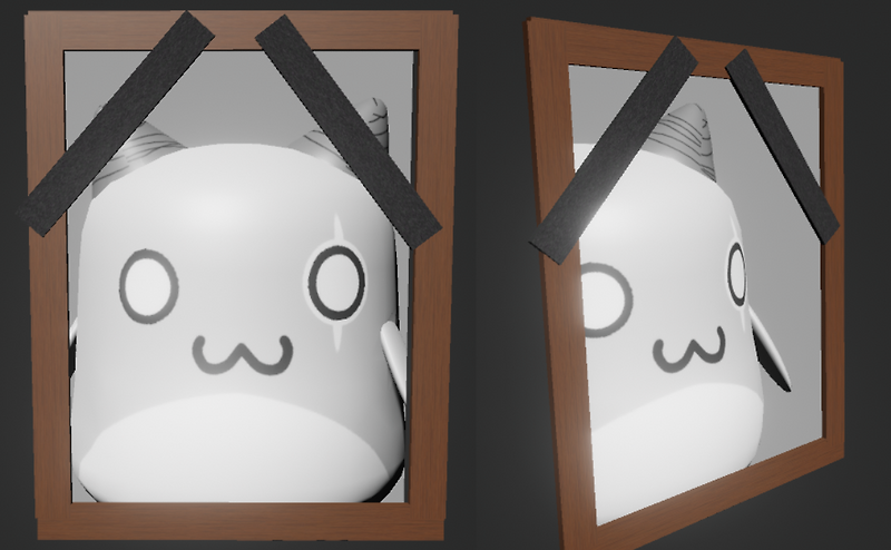 CatDarkGames. Game Dev Story :: [Stencil] 3D 영정사진