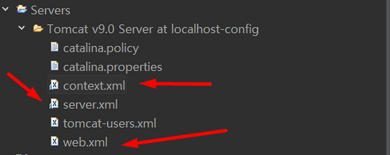 server.xml과 context.xml 그리고 web.xml 파일 이란?