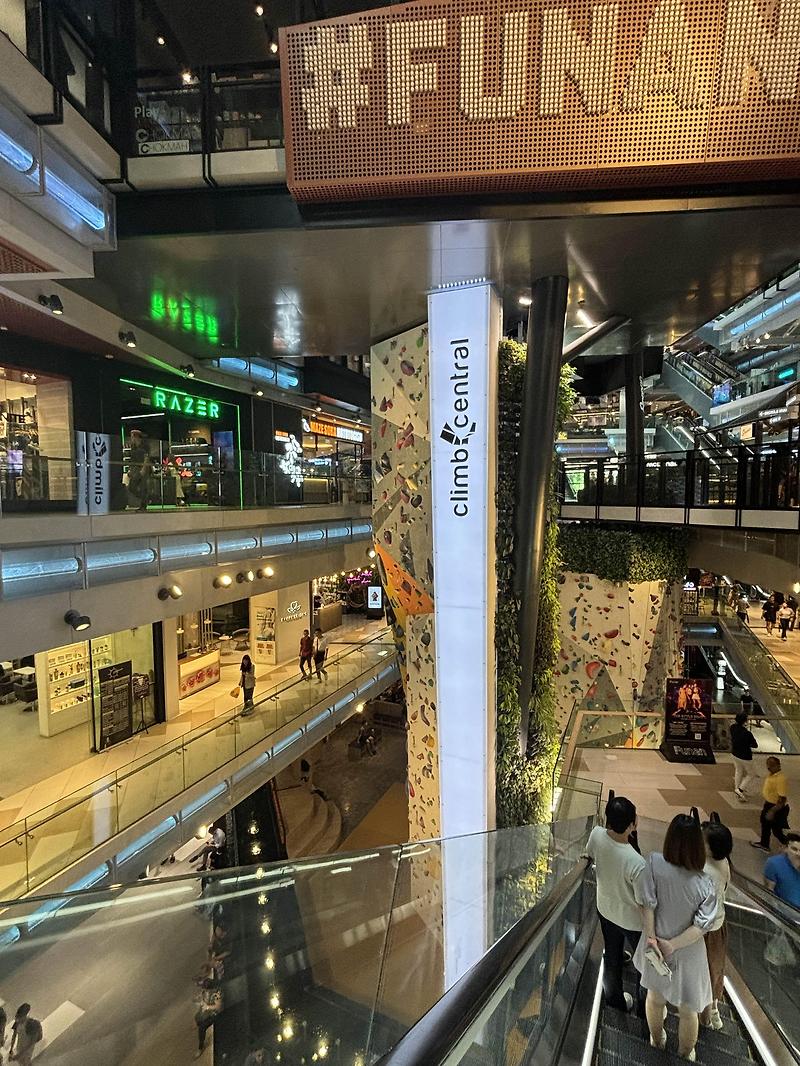 싱가포르 클라이밍장 Climb central Funan 후기