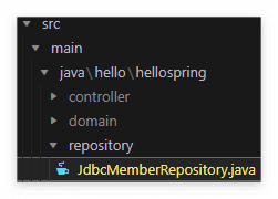 [SpringBoot][Gradle]DB접근기술-순수JDBC