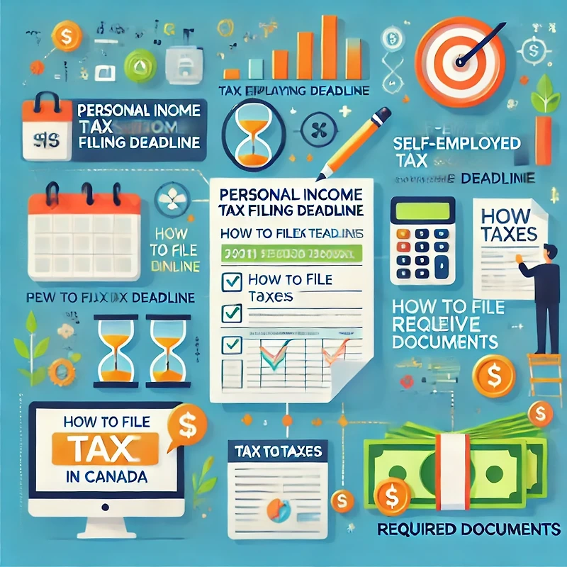 Tax Filing in Canada: Important Deadlines and How to File