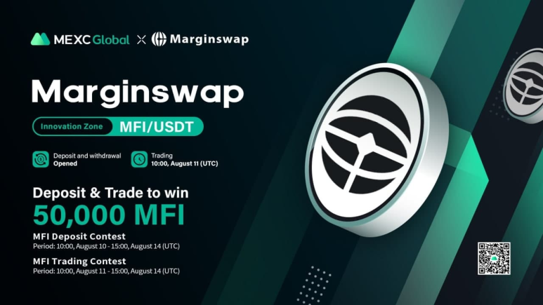 MEXC 거래소 :: 마진스왑(Marginswap, MFI) 혁신영역 상장!