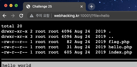 [webhacking.kr] challenge 25