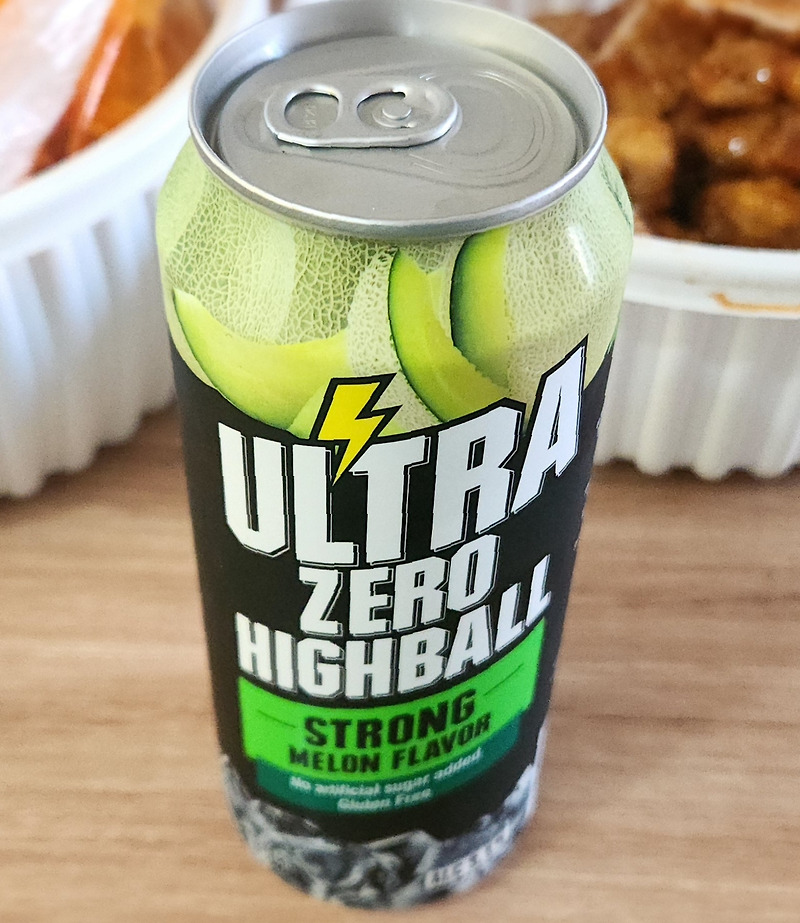 [포폭스코리아] 울트라 제로 하이볼 메론맛(Ultra Zero Highball Strong)