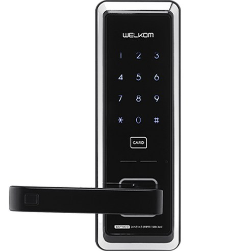 [가격 그래프] 웰콤 스마트 무타공 주키형 디지털 도어락 WST500 + 카드키 4p 세트, WST500(도어락), 방문설치 - 장단점/리뷰/핫딜/비교