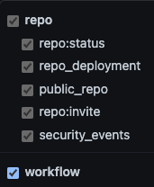 github 에서 Refusing to allow a Personal Access Token to create or update workflow 문제 발생시 해결 방법
