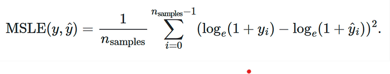 Python 코드로 MSE, RMSE, MAE 구하기