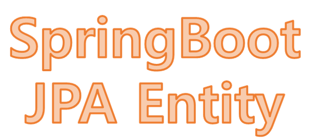 [Spring; 스프링] SpringBoot JPA Entity