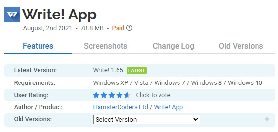 Write! App 무료 다운로드