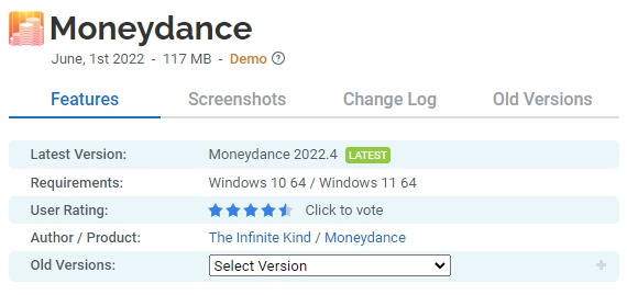 Moneydance 무료 다운로드