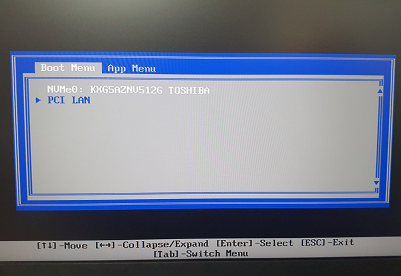 노트북 윈도우 진입 못하고 부팅화면에서 넘어가지 않는 경우 해결방법 (boot menu PCI LAN App menu 만 계속 ...