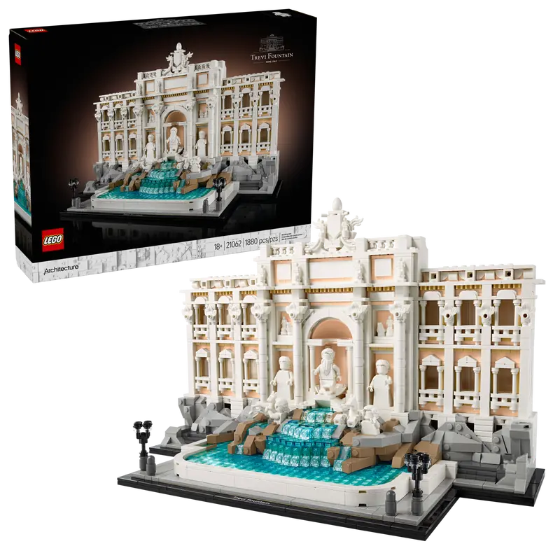 LEGO 21062 Trevi Fountain Pre-Order info. :: ChamBrick