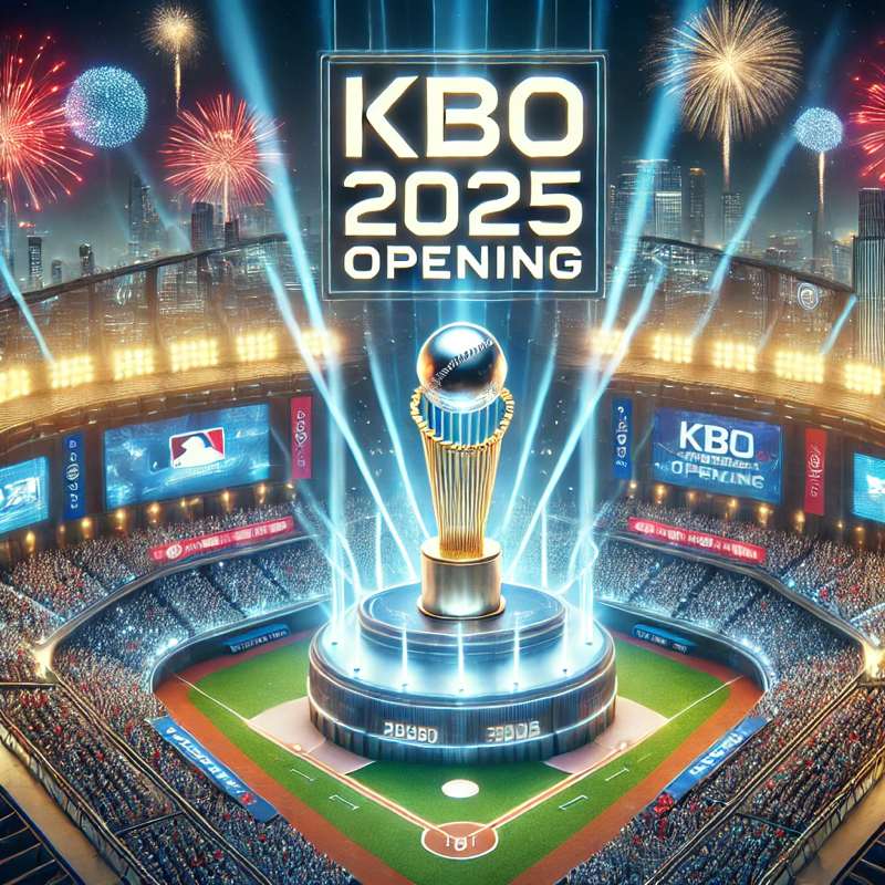 KBO 2025 개막! 올해 우승 트로피는 어디로? 🏆