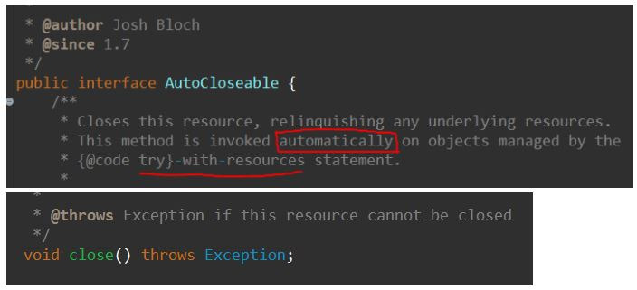 [Java] try-with-resources : 자원을 할당하는 방법