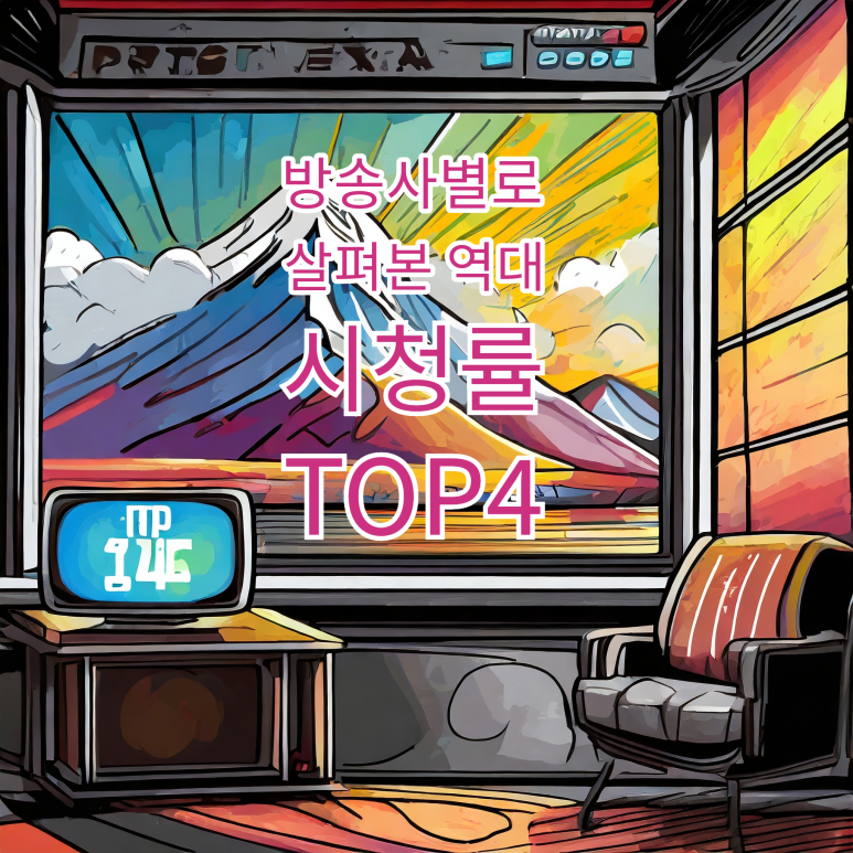 방송사별로 살펴본 역대 시청률 TOP4- 두 번째
