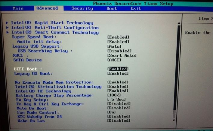 [별아재는](☆손쉽게) "Legacy OS Boot" 메뉴와 "UEFI(EFI) Boot Menu"설정에 대해서 정리