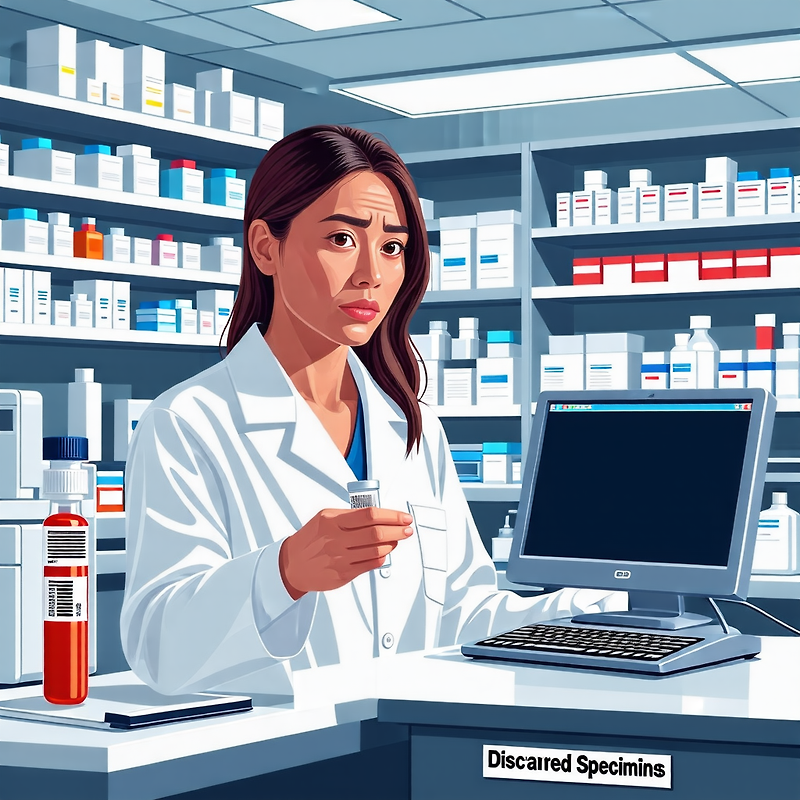 Specimen Barcode Label Does Not Match Patient Information → Specimen ...