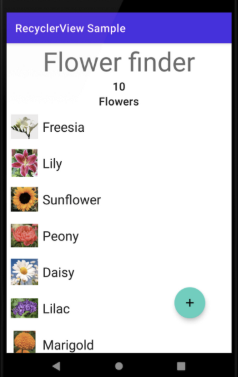 [Android] RecyclerView를 동적으로 만들기