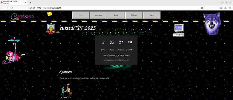 [Cursed CTF] flag 획득