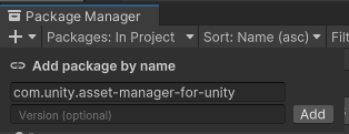 [Unity] UGS - Asset Manager