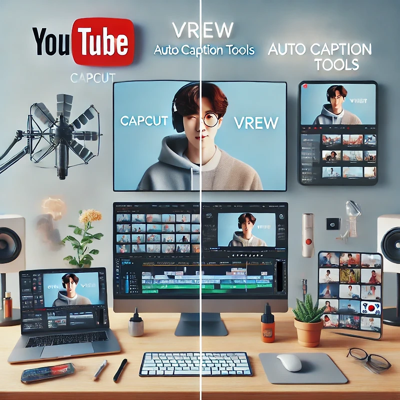 유튜버를 위한 영상 편집 툴 비교: CapCut vs Vrew, 어떤 게 더 좋을까?