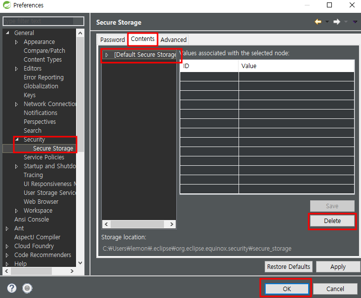 [Git/GitHub] - 이클립스(STS)에서 프로젝트 깃 연동시 Internal error; consult Eclipse error log. 에러 해결 방법