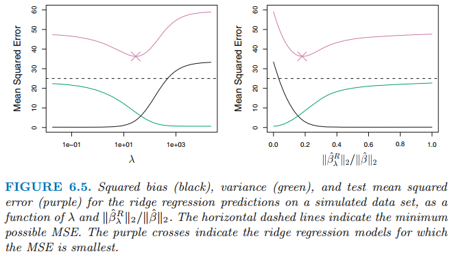 [islr] 수축법 Shrinkage Methods 능형 회귀 Ridge Regression