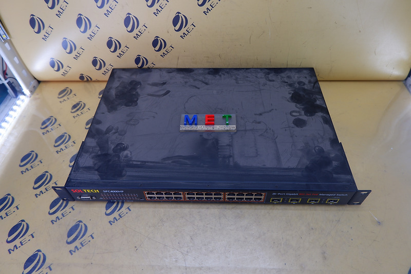 [Ethernet Switch HUB] SOLRECH SFC4000HP /구매 수리 단종품지원 / (주)엠이티