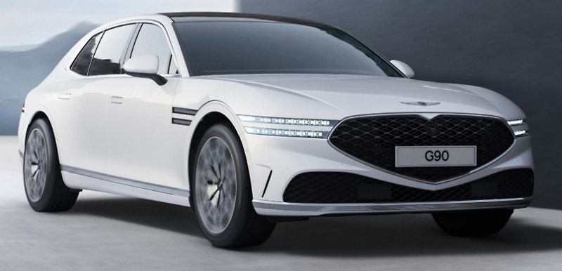제네시스 G90.BLACK(블랙), LWB(롱휠베이스) 현대 자동차의 자부심.