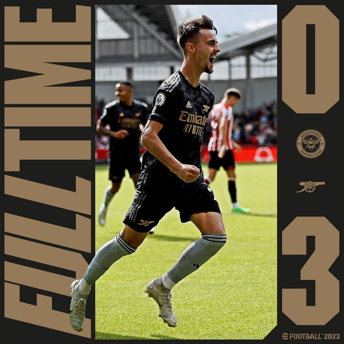 [22/23 EPL 7R 리뷰] 아스날(A)v브렌트포드 - (3:0 승) 잔잔하게 압도적인