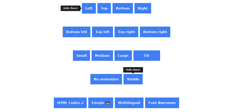 Cooltipz.css - Cool tooltips made from pure CSS