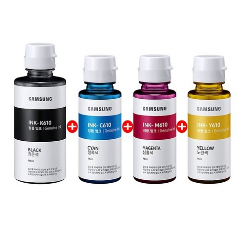 [가격 그래프] 삼성 무한잉크 K610+C610+M610+Y610 세트가격 정품잉크, INK-610(KCMY) 셋트, 1세트 ...