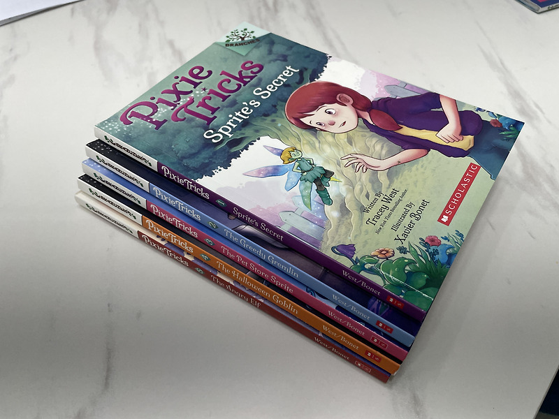 얼리챕터북 AR 2점대 초등영어원서 추천 Pixie Tricks(픽시트릭스) - 스콜라틱스