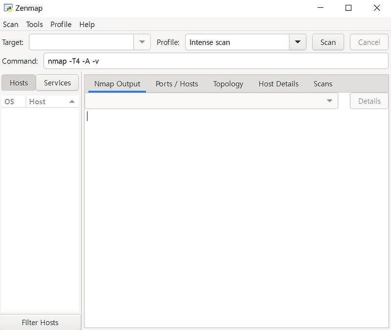 Port Scan With Zenmap