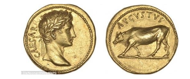 아우구스투스 황제의 금화