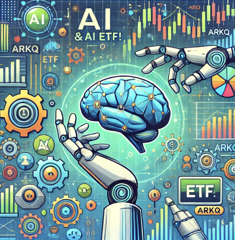 캐시우드가 운영하는 미래 기술에 투자하는 로봇&AI ETF! ARKQ를 알아 봅시다.