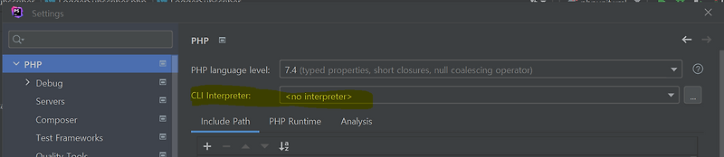 PHPStorm 개발환경 설정하기.