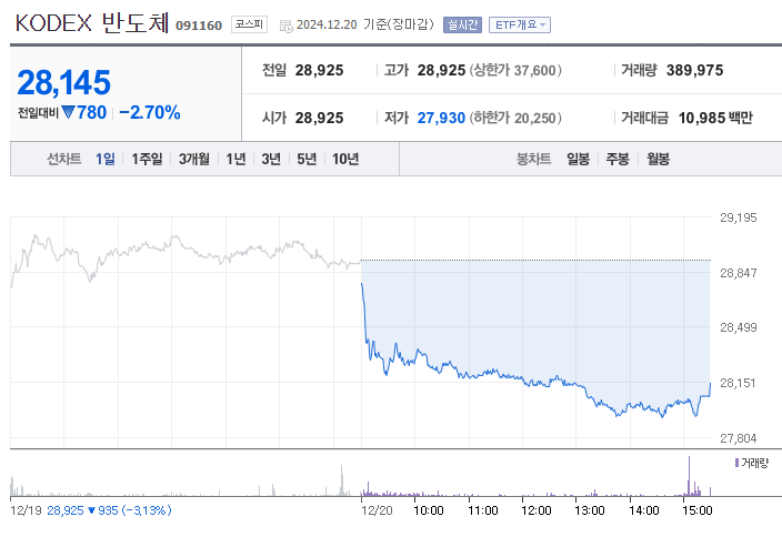 반도체 시장에 안전하게 투자하는 법 KODEX 반도체(091160) ETF :: Dividend